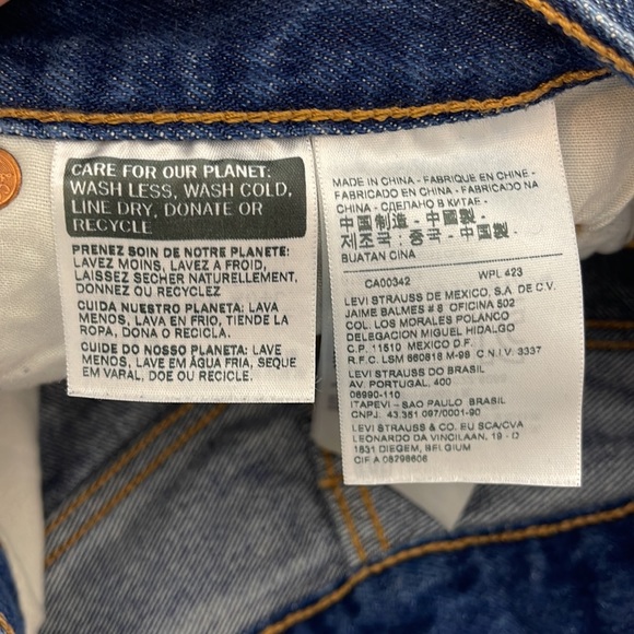 Levi's | Shorts | Levis Premium Denim 5 Blue Jean Shorts With Patches ...